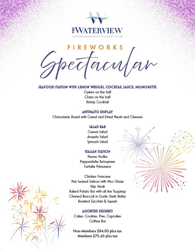 The Waterview Fireworks Spectacular, Port Jefferson, NY - InstantSeats