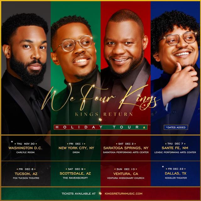 Kings Return "We Four Kings Holiday Tour", Washington, DC - InstantSeats