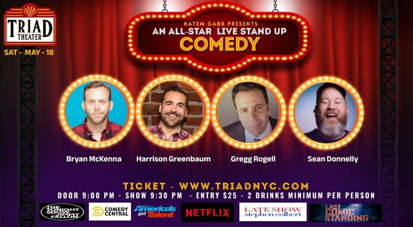 The Triad All-Star Stand Up Comedy Show, New York, NY - InstantSeats